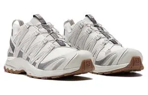 SALOMON Xa Pro 3d Suede Grey Sneakers - White/gray