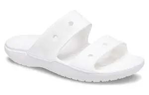 CROCS Classic Slide Clogs - White