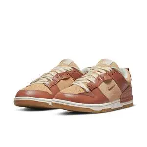 Nike Dunk Low Disrupt 2 Crocodile' Sneakers - Brown