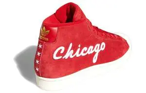 Adidas Pro Model 'chicago' High Top Sneakers