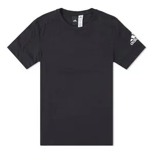 Adidas T-shirt With Crewneck And Short Sleeves - Black