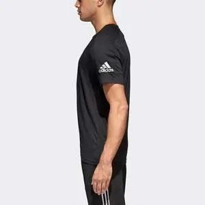 Adidas T-shirt With Crewneck And Short Sleeves