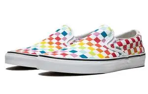 VANS Classic Slip-on "rainbow Checkerboard - Multi-color