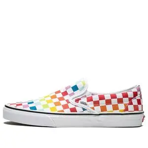 VANS Classic Slip-on "rainbow Checkerboard - Multi-color