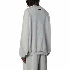 Fear Of God Fleece Crewneck - Dark Heather
