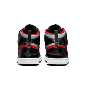 JORDAN 1 High Flyease "smoke Grey Gym Red - Black/smoke Grey/white