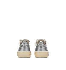 AUTRY Medalist Low Top Sneakers - White/silver