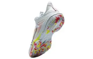 Mizuno Wave Claw Neo Ii "white Flame" Sneakers - White/red/yellow
