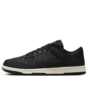 Nike Dunk Low 'black Woodgrain' Sneakers