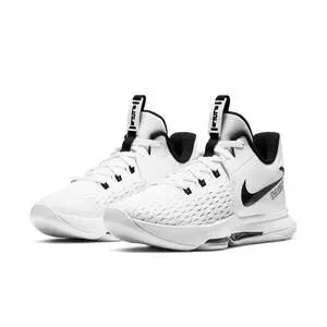 Nike Lebron Witness 5 Ep Athletic Sneakers - White/black
