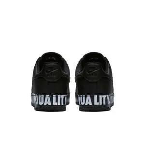Nike Force 1 Low Cmft Bhm "equality" Sneakers - Black