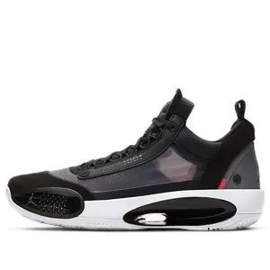 JORDAN Air Jordan 34 Low PF Basketball Sneakers Black/white