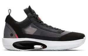 JORDAN 34 Low Pf Basketball Sneakers - Black/white