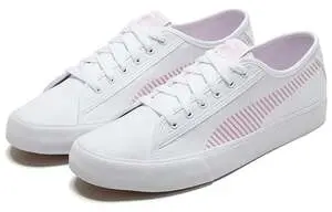 PUMA Bari Lace Up Sneakers - White/pink