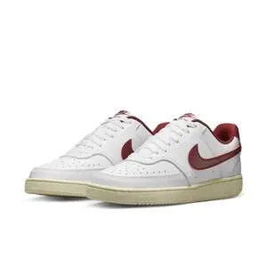 Nike Court Vision Low Top Sneakers - White/red/gold