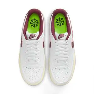 Nike Court Vision Low Top Sneakers - White/red/gold