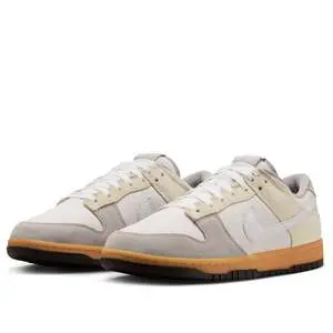 Nike Dunk Low Suede & Canvas Sneakers