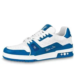 LOUIS VUITTON Trainers - White/blue