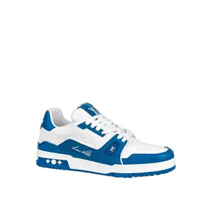 LOUIS VUITTON Trainers - White/blue