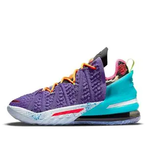 Nike Nike LeBron 18 'Best Of 10–18' Athletic Sneakers Purple/blue/orange