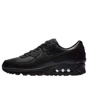 Nike Max 90 Leather Sneakers - Black