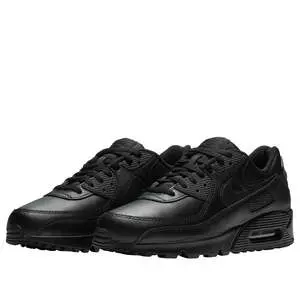 Nike Max 90 Leather 'triple - Black
