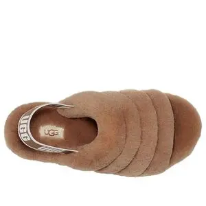 UGG Fluff Yeah Slides - Chestnut