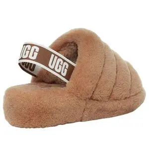 UGG Fluff Yeah Slides - Chestnut