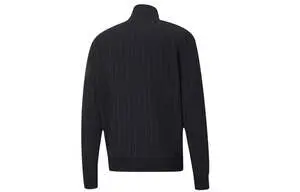 PUMA Pinstripe Fleece Lined Track Jacket