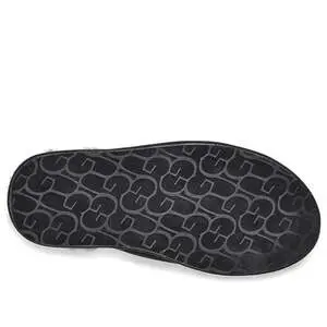UGG Scuff Leather Slipper - Black