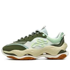 FILA FUSION Chunky Sneakers - Green/blue/white