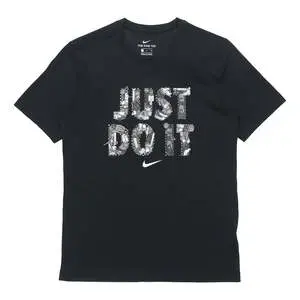 Nike Just Do It" Alphabet Print Short Sleeve Tee