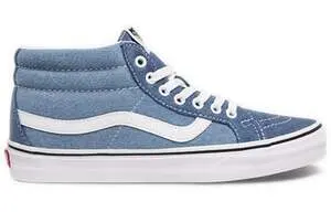 VANS Sk8-mid Reissue Denim Two-tone Mid-top Sneakers