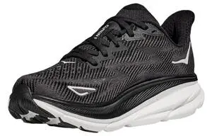 Hoka One One Clifton Athletic Shoes - Black/white