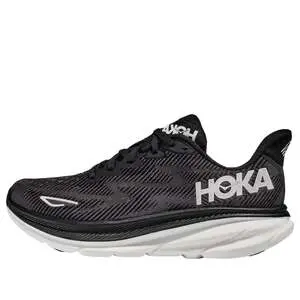 Hoka One One Clifton Athletic Shoes - Black/white