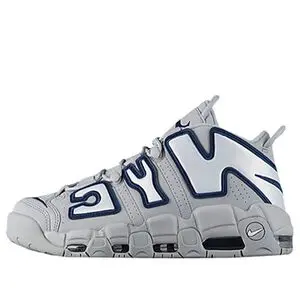 Nike More Uptempo Qs "nyc - Grey/silver