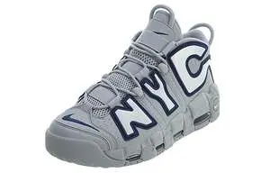 Nike More Uptempo Qs "nyc - Grey/silver