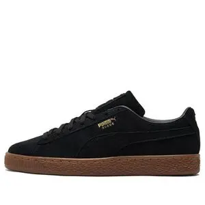 PUMA Suede Gum Low Top Sneakers - Black