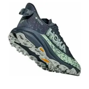 Hoka One One Speedgoat Gtx Athletic Shoes - Thunder Cloud/mint Fluorite