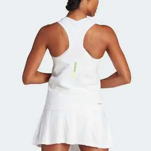 Adidas Aeroready Pro Seamless Tennis Tank Top - White