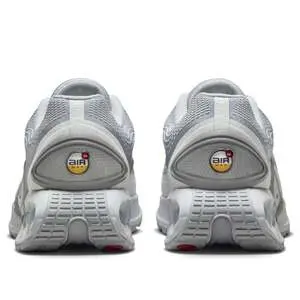 Nike Max Dn 'pure Platinum' Sneakers - Grey/blue/red