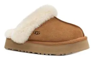 UGG Disquette Platform Slipper - Chestnut Brown