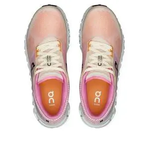 On Cloud Push Sneakers - Tangerine/raspberry