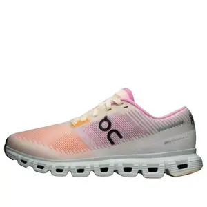 On Cloud Push Sneakers - Tangerine/raspberry