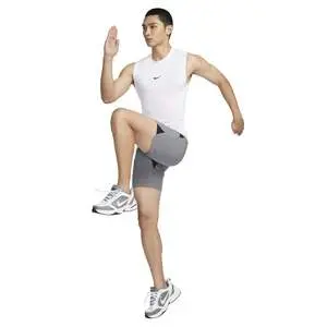Nike Pro Dri-fit Sleeveless Fitness Top - White