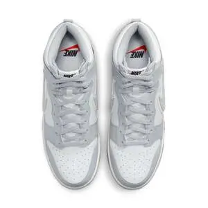 Nike Dunk High "chenille Swoosh Light Smoke Grey