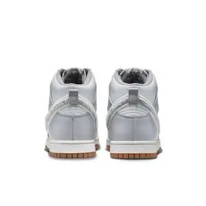 Nike Dunk High "chenille Swoosh Light Smoke Grey