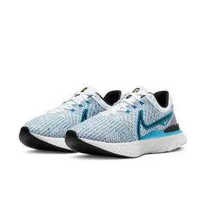 Nike React Infinity Run Flyknit 3 Athletic Sneakers - Blue/black