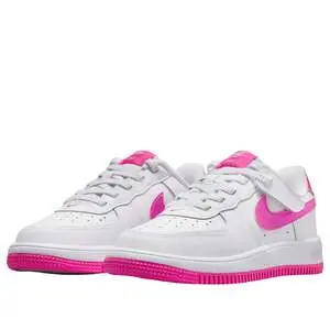 Nike Force 1 Low Easyon Sneakers - White/laser Fuchsia