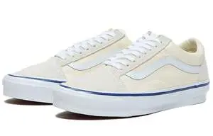 VANS Og Old Skool Lx Low Top Sneakers - White/blue